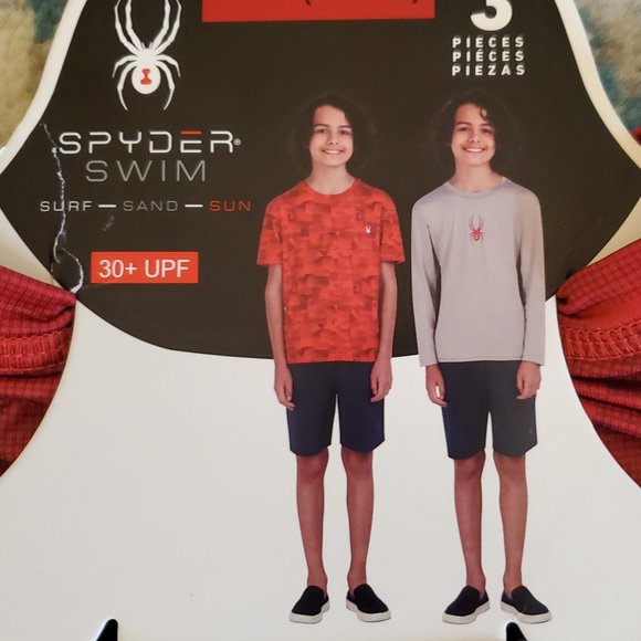 Spyder | Swim | Boys 3 Piece Spyder Swim Set | Poshmark